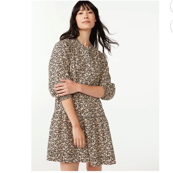 Free Assembly | Dresses | Free Assembly Womens Tiered Swing Dress True ...